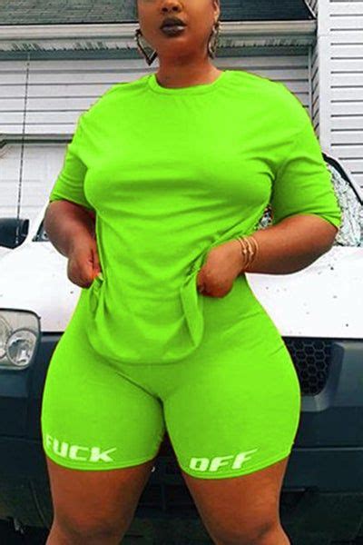 Fashion Casual O Neck Short Sleeve Regular Sleeve Letter Print Plus