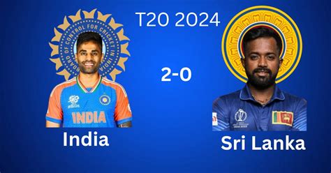 India Vs Srilanka After 2 Consecutive Win Indian Team Leading 2 0
