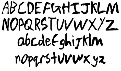 Chicken Scratch V1 Font By Ben Hall FontRiver