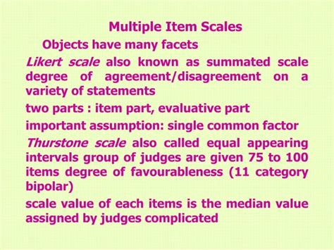 Mesurement And Scaling 4pptx