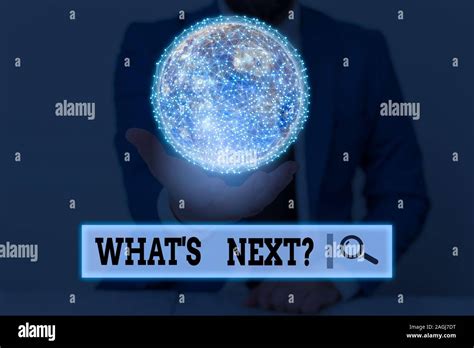 Writing Note Showing What S Next Question Business Concept For Asking Demonstrating About His