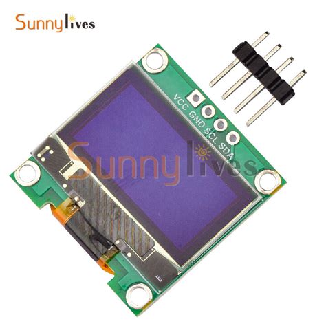 0 96 Inch Oled IIC I2C Serial White Blue Oled Ubuy India