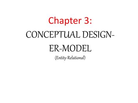 Chapter 4 Enhanced Er Model Pptx
