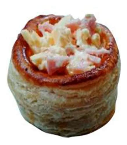 Mini Volovan Con Jamón Y Queso Unidad Mercadolibre