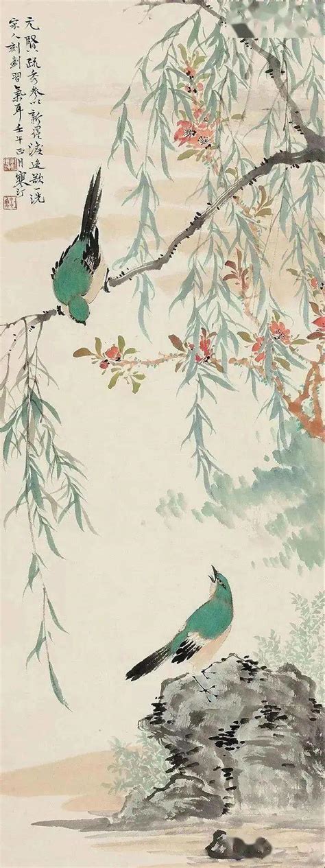 【艺术世界】海派画家 四大名旦”的花鸟，绝了 知乎