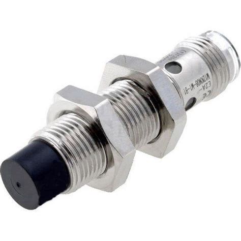 Nickel Plated Brass Omron Proximity Sensor Its Connectors E2a M12kn08