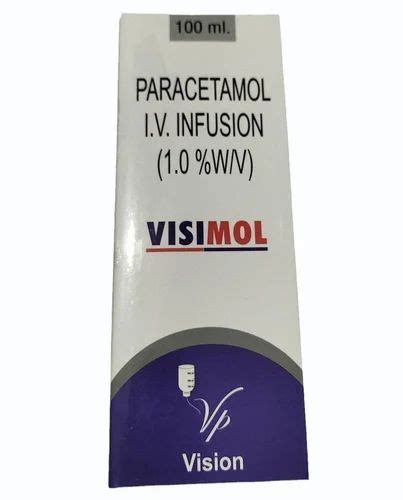 Paracetamol Iv Infusion For Hospital 100 Ml At ₹ 23 10 Bottle In
