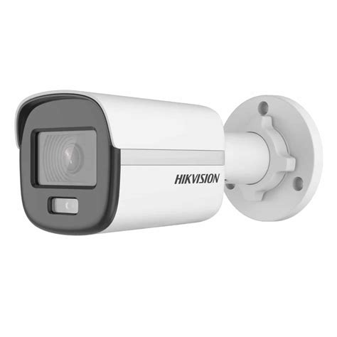 Cámara De Seguridad Tipo Bala Fija Colorvu De 2mp Hikvision 28 Mm