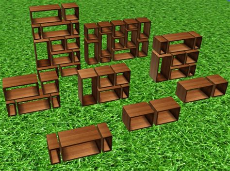 Second Life Marketplace Shelves