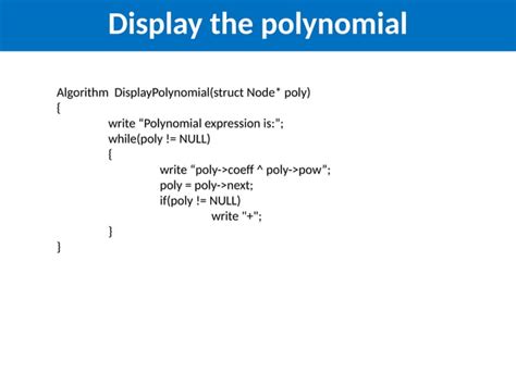 Unit 2 Polynomials Evict Is Weirdo Used Fir Engineering Mathematicspptx