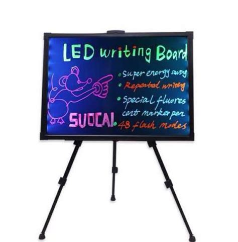 Flashing Boards LED Light Up Dry Erase Menu Sign Message Writing Neon Board X Price From