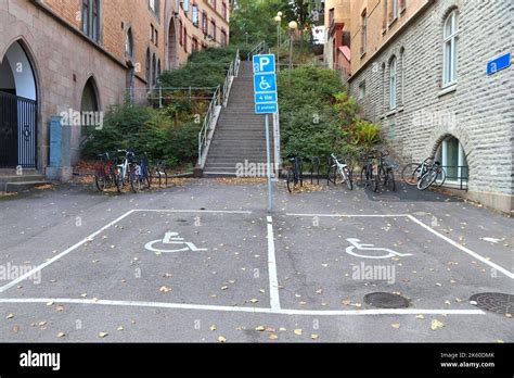 Accessible Parking Space Disabled Parking Spots In Gothenburg City