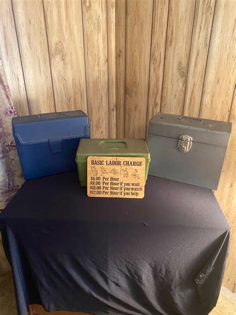 Lot 11 [2] File Containers And [1] Storage Container Just Right Estate Sales