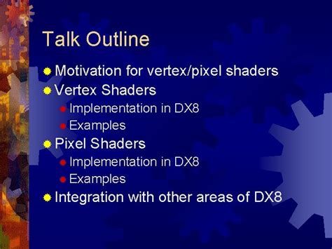 Vertex And Pixel Shaders Making The World Safe