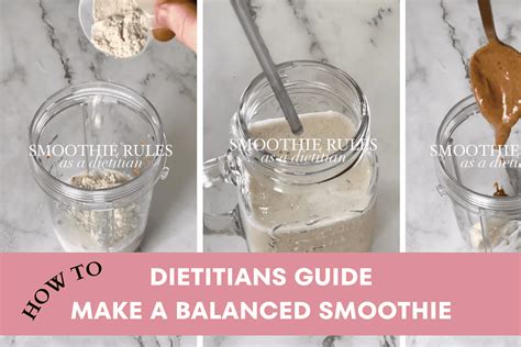 Balanced Smoothie Recipe A Dietitians Guide On How To Make A Healthy