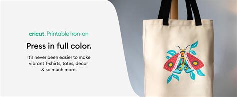 Cricut Printable Iron On For Light Fabrics Us Letter Size