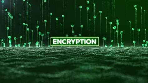 matrix binary code and encryption word 4k backgrounds motion graphics