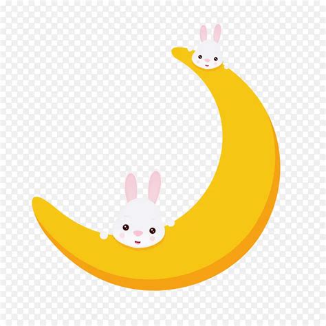 可爱中秋节月亮兔子矢量图PNG图片素材下载 图片编号yloxmggq 免抠素材网