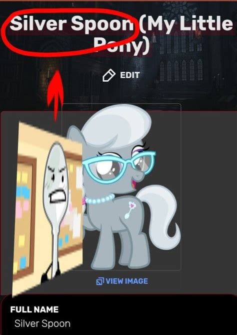 Silver Spoon In Mlp Cursed Objects Silver Spoons I Dont Have Friends