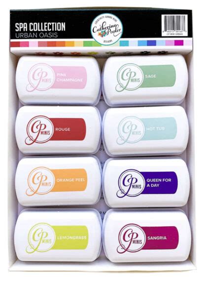 Catherine Pooler Spa Mini Inks Urban Oasis Scrapbook Essentials Bc