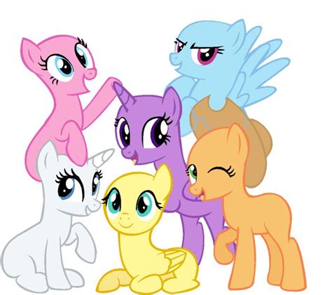Download And Share Clipart About Base~ By Oceanmoon3 Mlp Base Mane