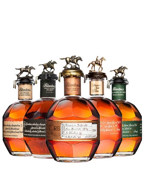 Blantons Bourbon 5 Pack Bundle 032 Royal Batch