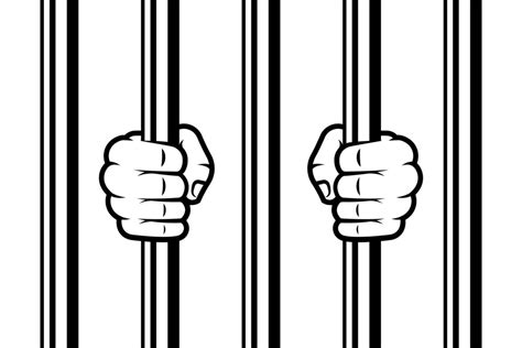 Jail Bars Hands