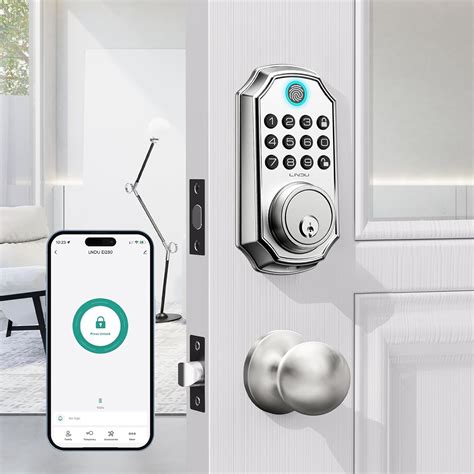 Keyless Entry Door Lock With Handle App Control Front Door Lock Set