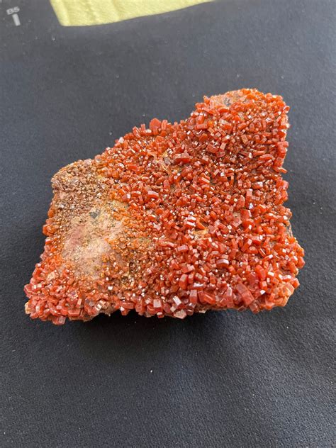 Large Moroccan Vanadinite Matrix Etsy