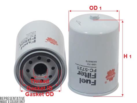Fc 5721 Fuel Filter Sakura Filters Equivalent Fc 5721 Es 13754