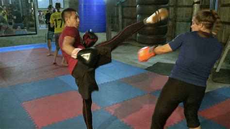 Light Contact Sparring At Core Combat Chiang Mai Youtube