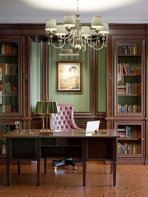 Домашний кабинет | Office interior design modern, Home office design ...