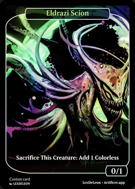 Eldrazi Scion By Mrfuriousramos On Deviantart