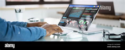 Kpi Business Data Dashboard Analytics Stock Photo Alamy