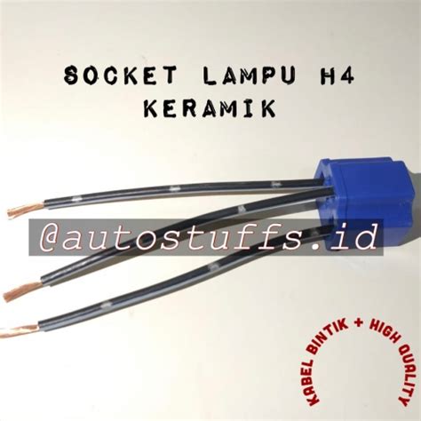 Jual Socket Lampu H4 Keramiksocket Lampu H4socket Lampu H4 Sealbeam
