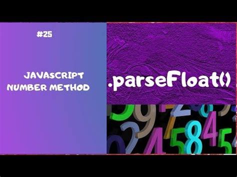 Parsefloat Method In Javascript Explained Javascript Number Methods