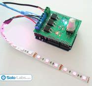 Arduino Rgb Led Controller Shield With Led Strip Electronics Lab