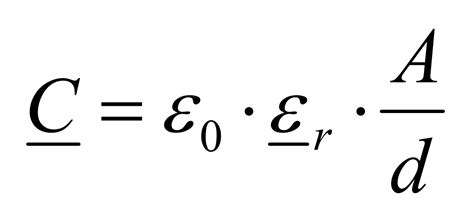 Capacitance Formula