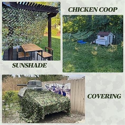 Flyego Camo Netting Camouflage Netting Bulk Roll Mesh Camouflage Nets