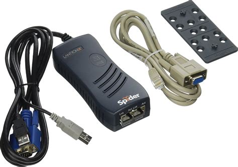 Lantronix Sls200usbx0 01 Remote Kvm Spider 1 Port Kvm Ip Usb 58in Electronics