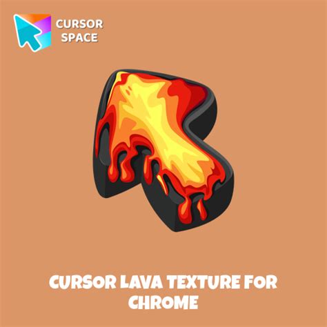 Custom Cursor Cursor Lava Texture For Chrome Theme Cursor Space
