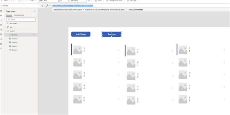 solved gallery and button power platform community