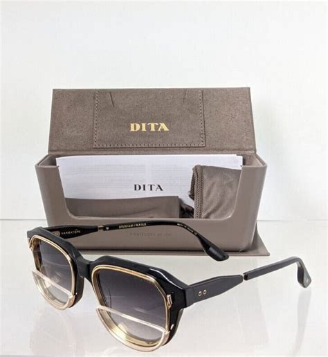 Dita Sunglasses Varkatope Dts 707 A 01 Black Gold Frame Limited