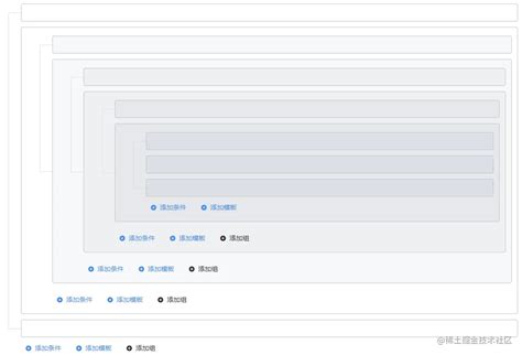 纯css代码实现连线效果近期遇到一个需求：给树形结构的筛选器增加连线样式，美化的同时增加可读性，如下图 方案与实现 看到 掘金