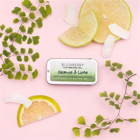 Coconut And Lime Lip Butter