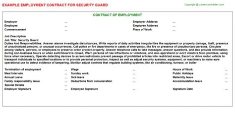 Editable Security Officer Daily Activity Report Template Example