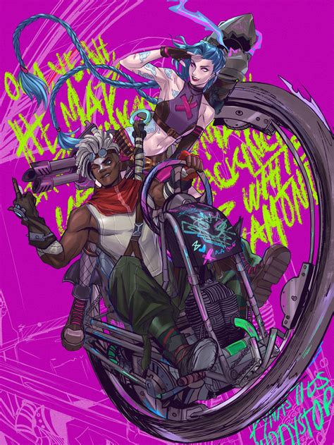 Project L Ekko And Jinx By Skinky Sleinyeswownc Rprojectl