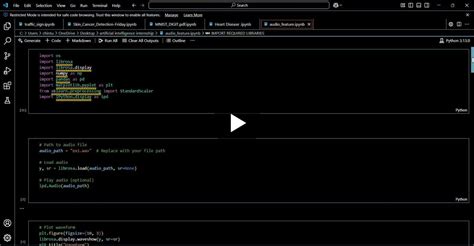 Machinelearning Ai Audioprocessing Deeplearning Python
