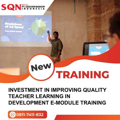 Training Improving Quality Teacher Learning In Development E Module Sqn Training