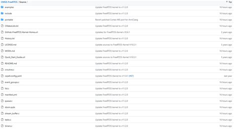 Cmsis Freertos升级至v1120，cmsis Threadx升级至v130 哔哩哔哩